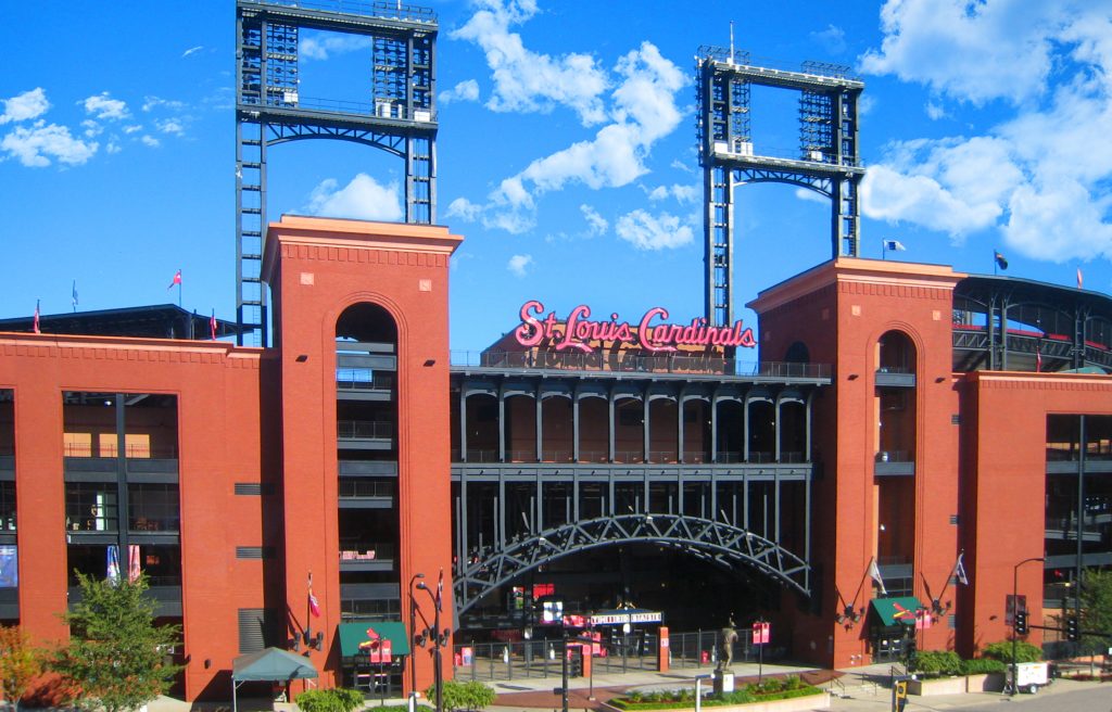 St. Louis Cardinals Busch Stadium - Square UP